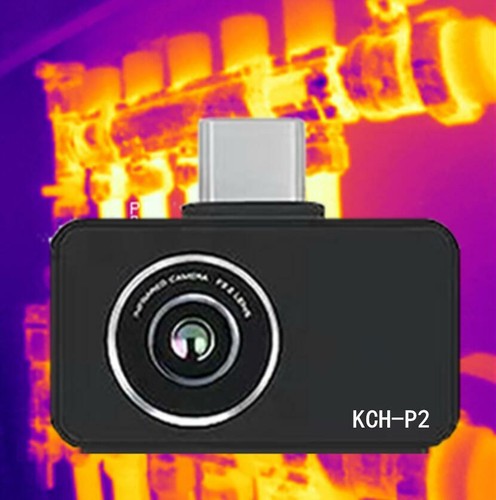 KCH-P2 Thermal Imaging IR Camera Imager 256*192 PCB Detection Android ...