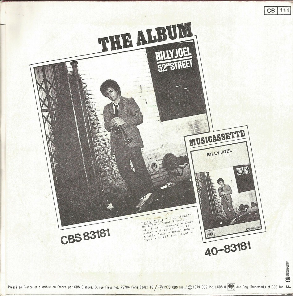 Billy Joel - Honesty - 45 RPM | eBay