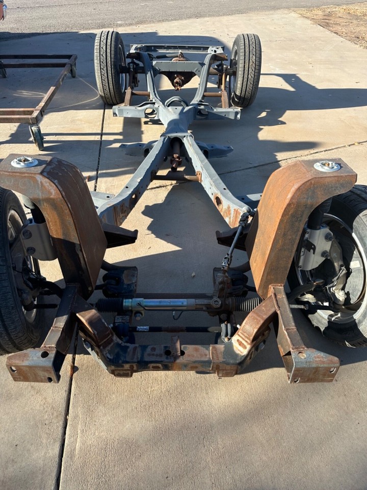 1957 1958 CADILLAC FRAME CHASSIS ART MORRISON REAR 17 CAMARO FRONT ...