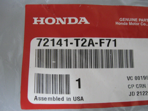 Honda 72141-T2A-F71 Right Front Door Handle for 13-17 Accord | eBay