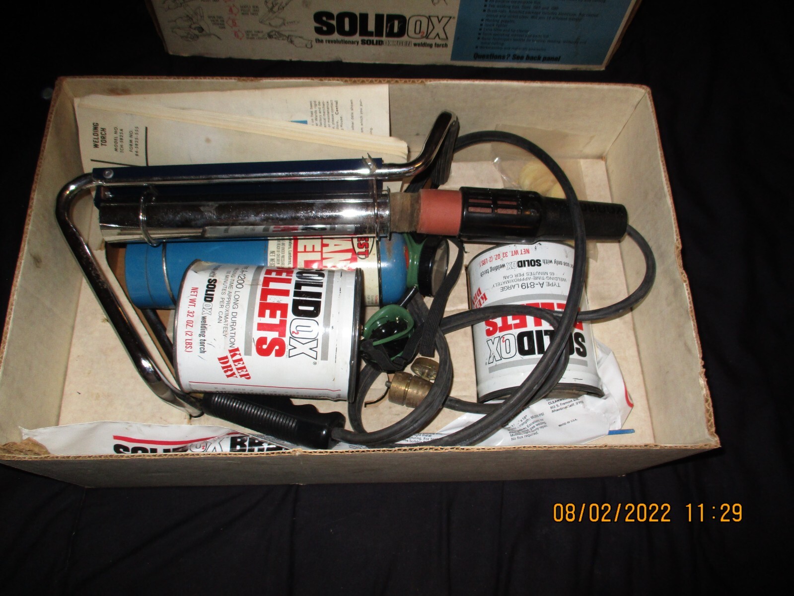 MONTGOMERY WARD 5000 DEGREE WELDING TORCH - SOLID OX/PROPANE SET , 1973 ...
