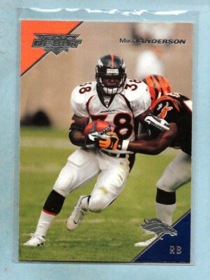 MIKE ANDERSON - 2001 Topps Debut - #100 - Broncos - Comb. Shipping | eBay