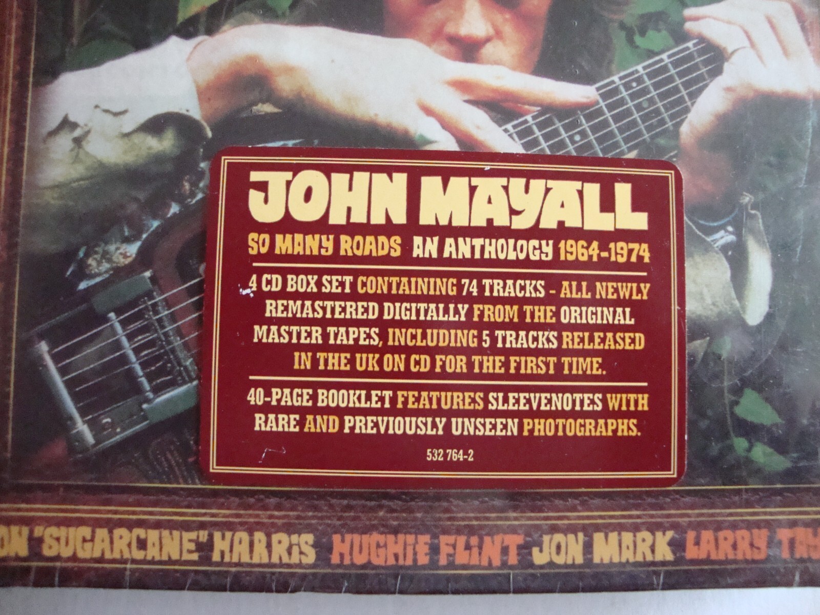 John Mayall - So Many Roads (An Anthology 1964-1974, 2010) for sale ...