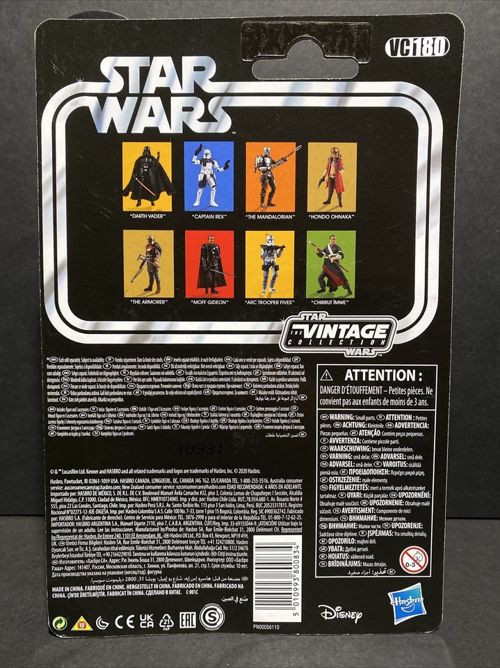 STAR WARS TVC VINTAGE COLLECTION The MANDALORIAN: MOFF GIDEON - VC180 ...