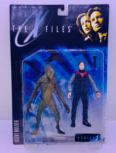 The X Files Action Figure Agent Mulder & Alien McFarlane Toys 1998 ...
