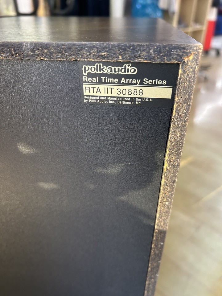 Polk Audio RTA 11T High Fidelity Vintage Two Tower Speakers Free Pick ...