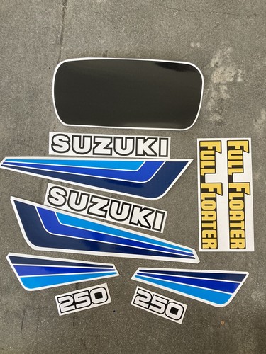 Suzuki DR250 1981 Full Decal Set/ Sticker Kit | eBay