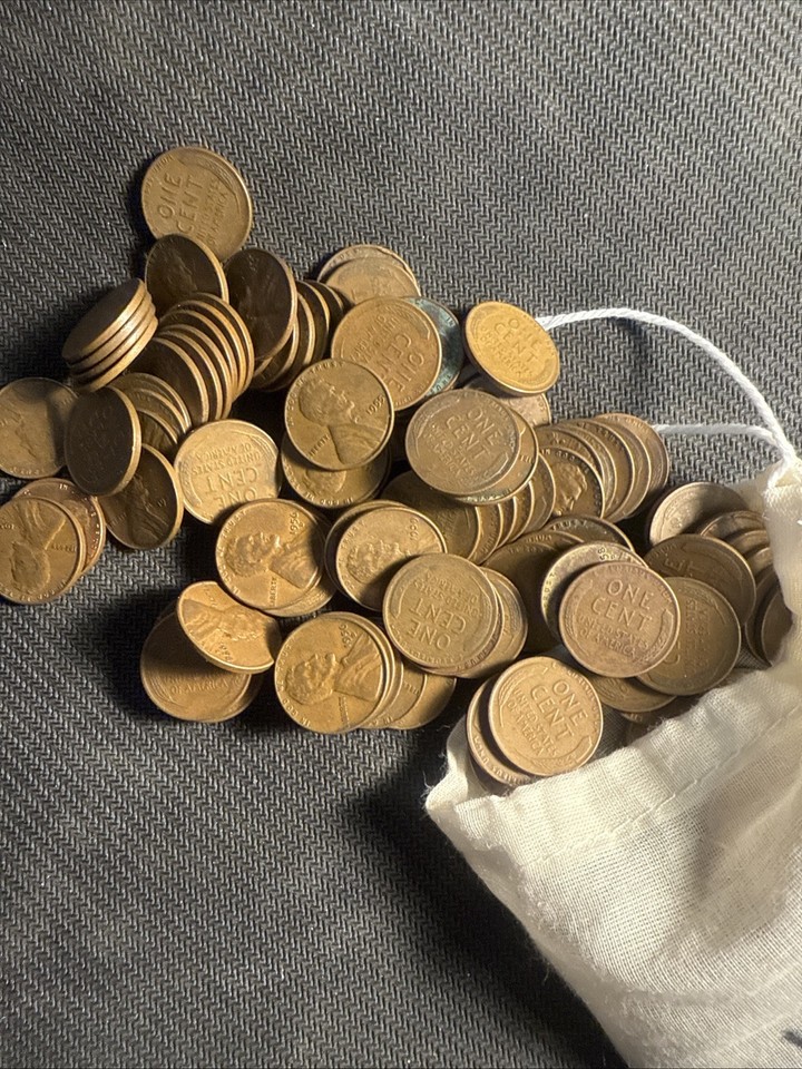 One Pound lincoln wheat cents - Not Cherry Picked, You Get ‘Em’ How I ...