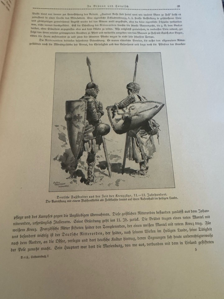 1931 German Army History Pre 1863 In German 323 Pages. Uniforms Weapons ...