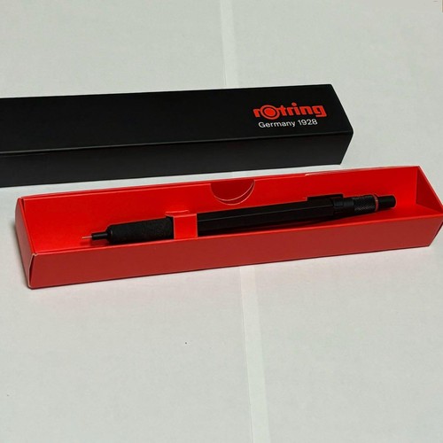 Rotring 600 0.35mm Old Model Vintage Drafting Mechanical Pencil Black ...