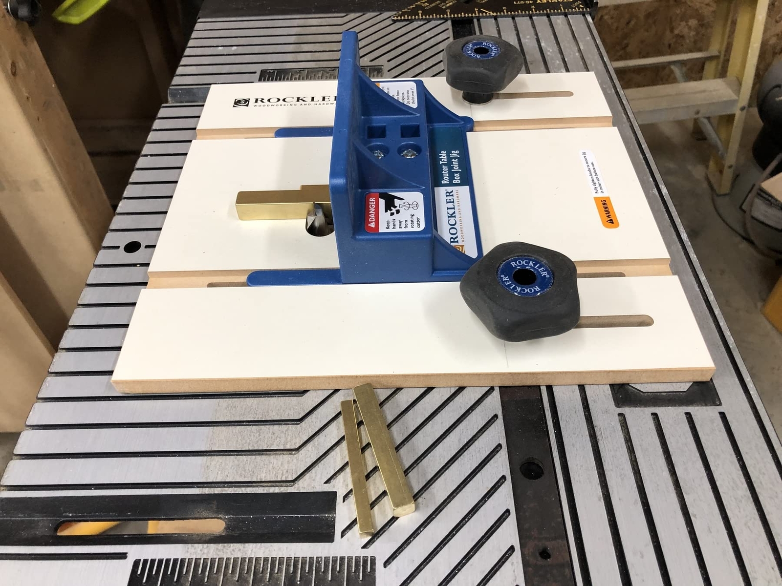 Wood Router Table Box Joint Jig “ Miter Box With Comfortable Ergonomic ...