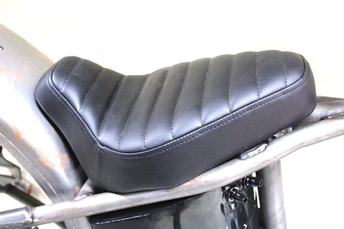Corbin Gentry Tuck & Roll Solo Seat Set Chopper Springer Softail Rigid ...