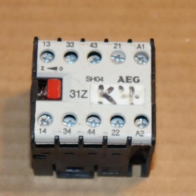 One AEG SH04 31Z 110/120VAC Mini Contactor Relay #49 | eBay