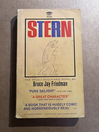 STERN by Bruce Jay Friedman vintage 1962 Signet paperback | eBay