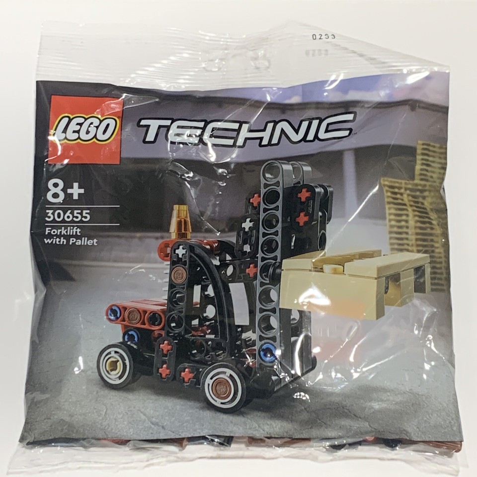 LEGO TECHNIC - Forklift with Pallet Polybag (30655) | eBay