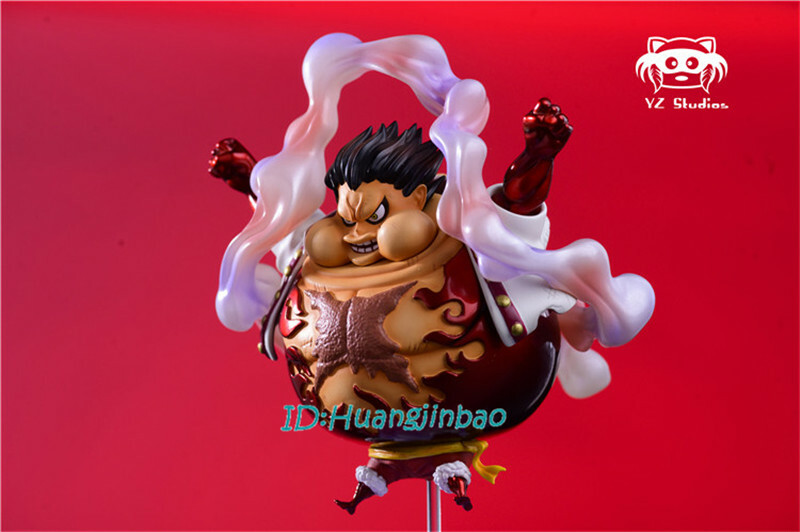 One Piece Monkey D Luffy Fat Gear Fourth Statue Painted YZ Studio In ...