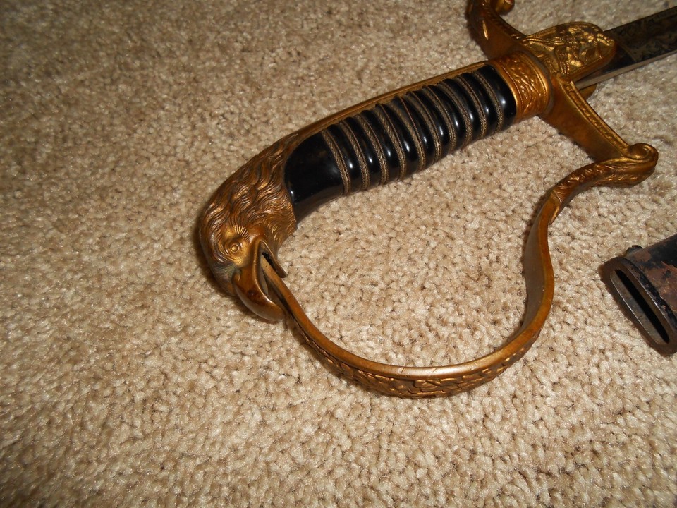 Rare WW1 German Eagle Head Armistice Sword, Very Few Known To Exist ...