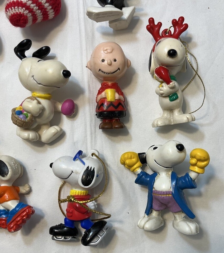 Vintage Snoopy Hallmark Applause Whitman Easter Christmas 25 PVC ...