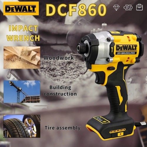 DeWalt DCF860N-XJ 18V XR Brushless 3 Speed Premium Impact Driver - NEW ...