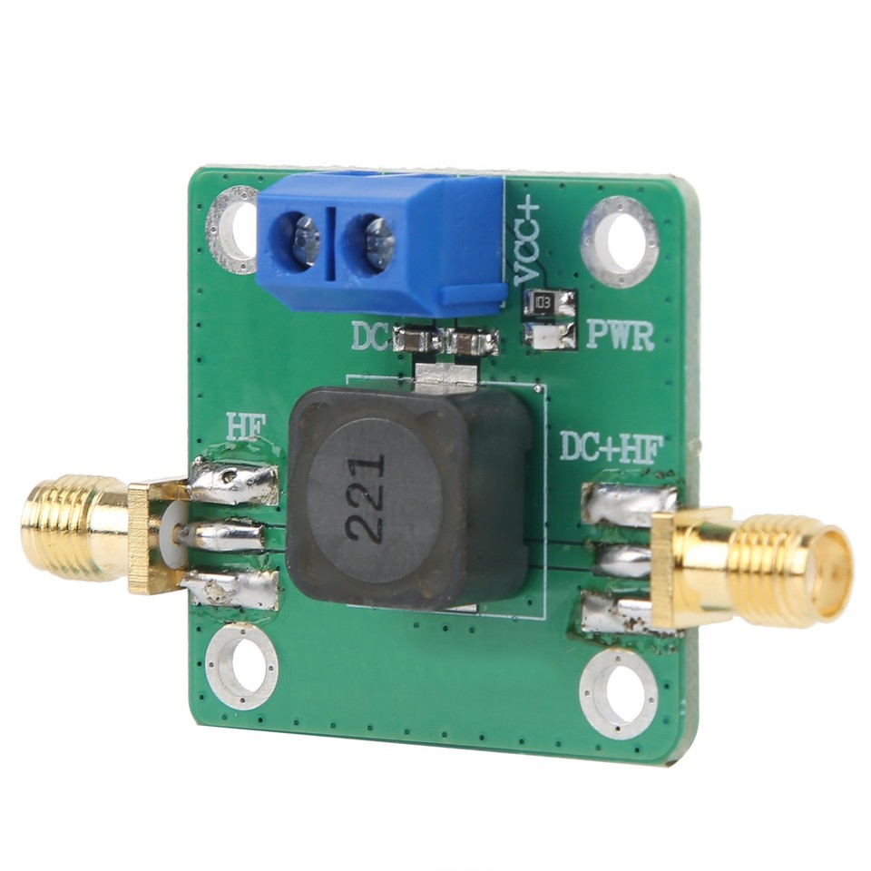 RF Bias Tee DC Feed Microwave Blocker 50K‑60MHz Biaser Industrial ...