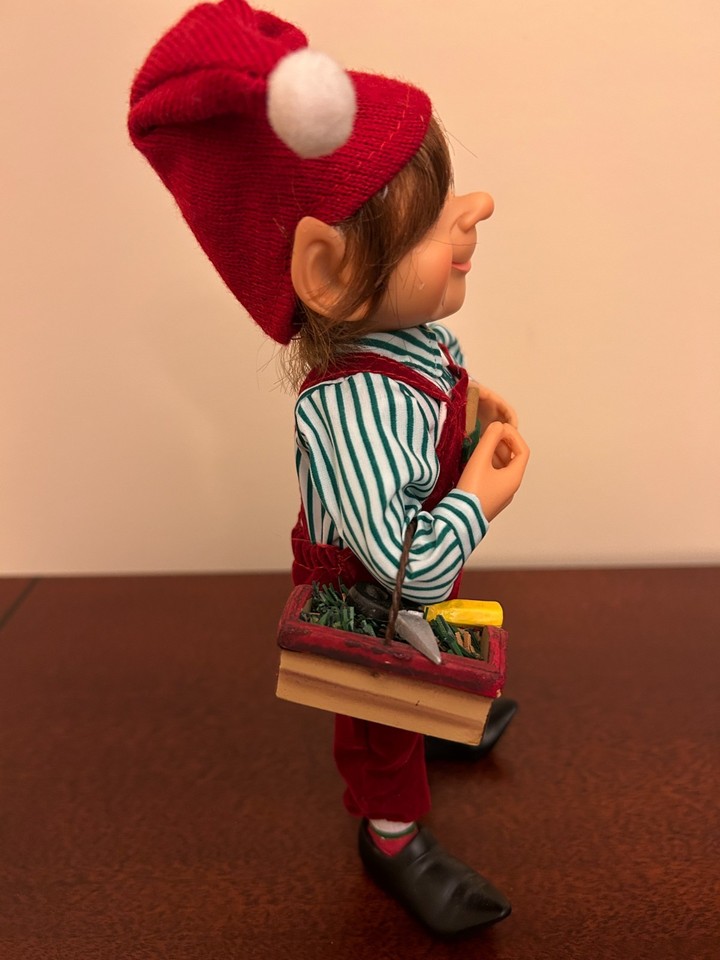 With TOOL BOX- Celebrate It Christmas Treasures Darling Elf - Karen ...