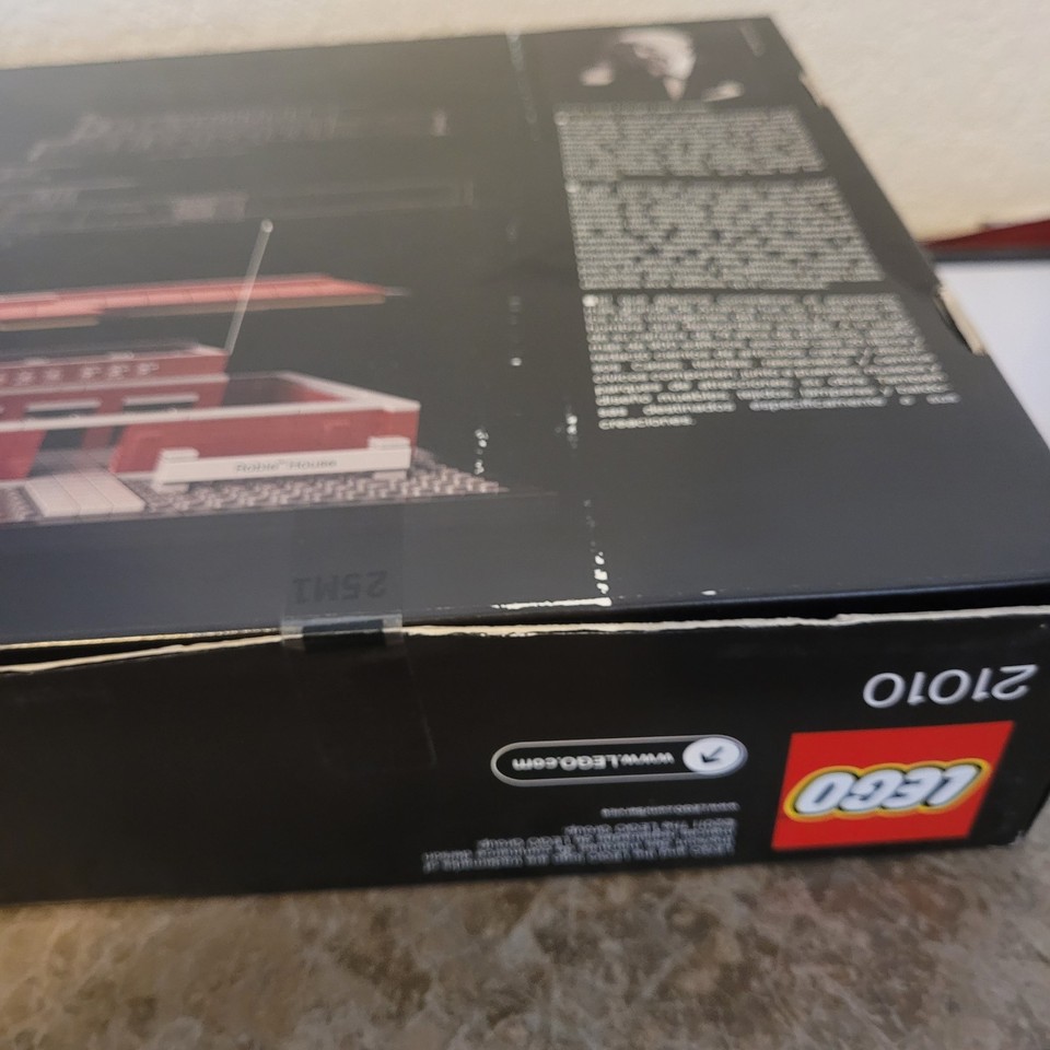 LEGO Architecture: Robie House 21010 / Unopened, Sealed Box Frank Lloyd ...