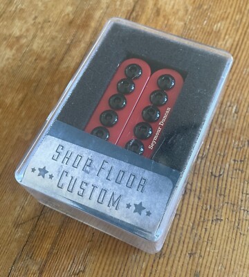 Seymour Duncan SH-8n Invader Humbucker Neck Pickup RED/BLACK POLES ...