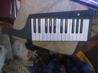 Wii Rock Band 3 Keyboard Clavier Controller Keytar 96161 with Strap | eBay