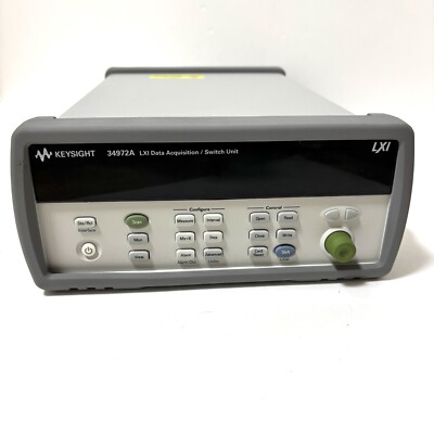 Agilent Keysight 34972A LXI Data Acquisition Data Logger Switch Unit | eBay
