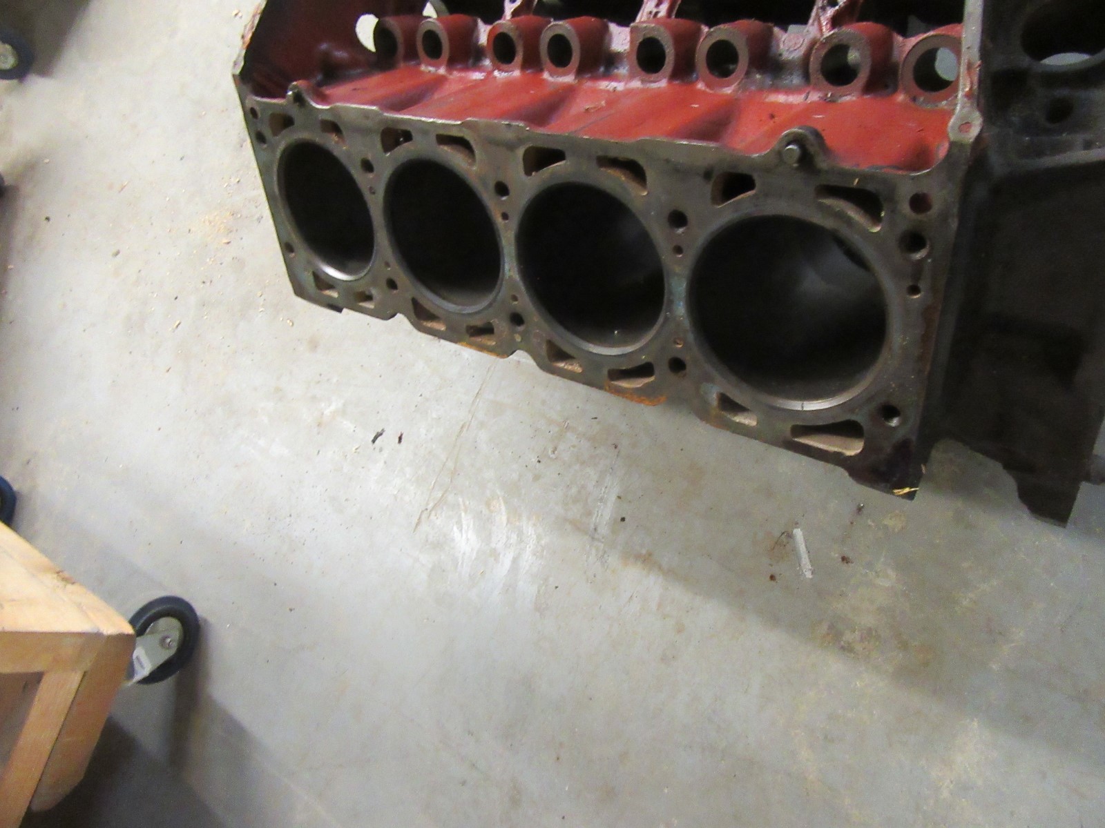 1968 1969 OLDSMOBILE 400 442 CUTLASS ENGINE BLOCK STD BORE NICE HURST ...