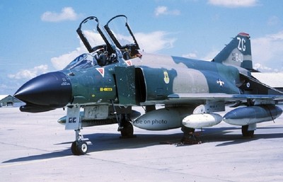 McDonnell Douglas EF-4C Phantom II Fighter 13"x 19" Vietnam War Photo ...