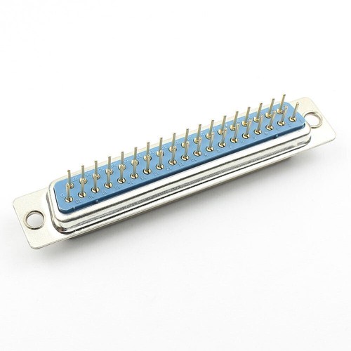 1Pcs D-SUB 37 Pin Female Round Pin Straight Through Hole DIP PCB ...