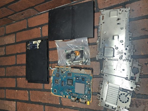 Sony PlayStation 2 PS2 Slim SCPH-70012 Black Console Parts Lot | eBay
