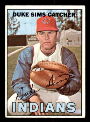 1967 Topps Baseball #3 Duke Sims EX *e1 | eBay