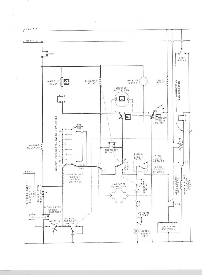 Ultimate Rock-Ola Jukebox Owner Repair Service Manual & schematics 820 ...