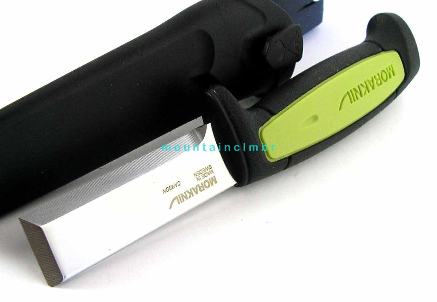 Morakniv Mora Chisel Razor Carbon Steel Fixed Blade Knife Sheath Sweden ...