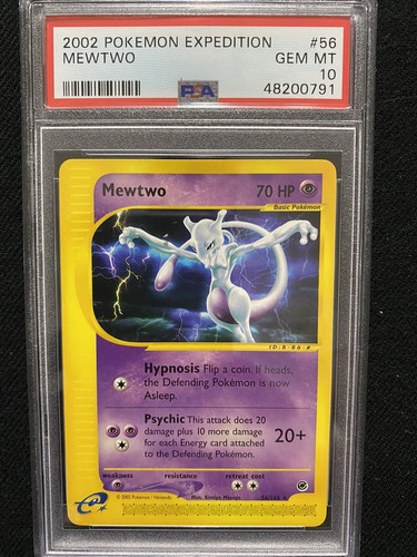 2002 Pokemon Expedition Mewtwo 56/165 PSA 10 Gem Mint | eBay