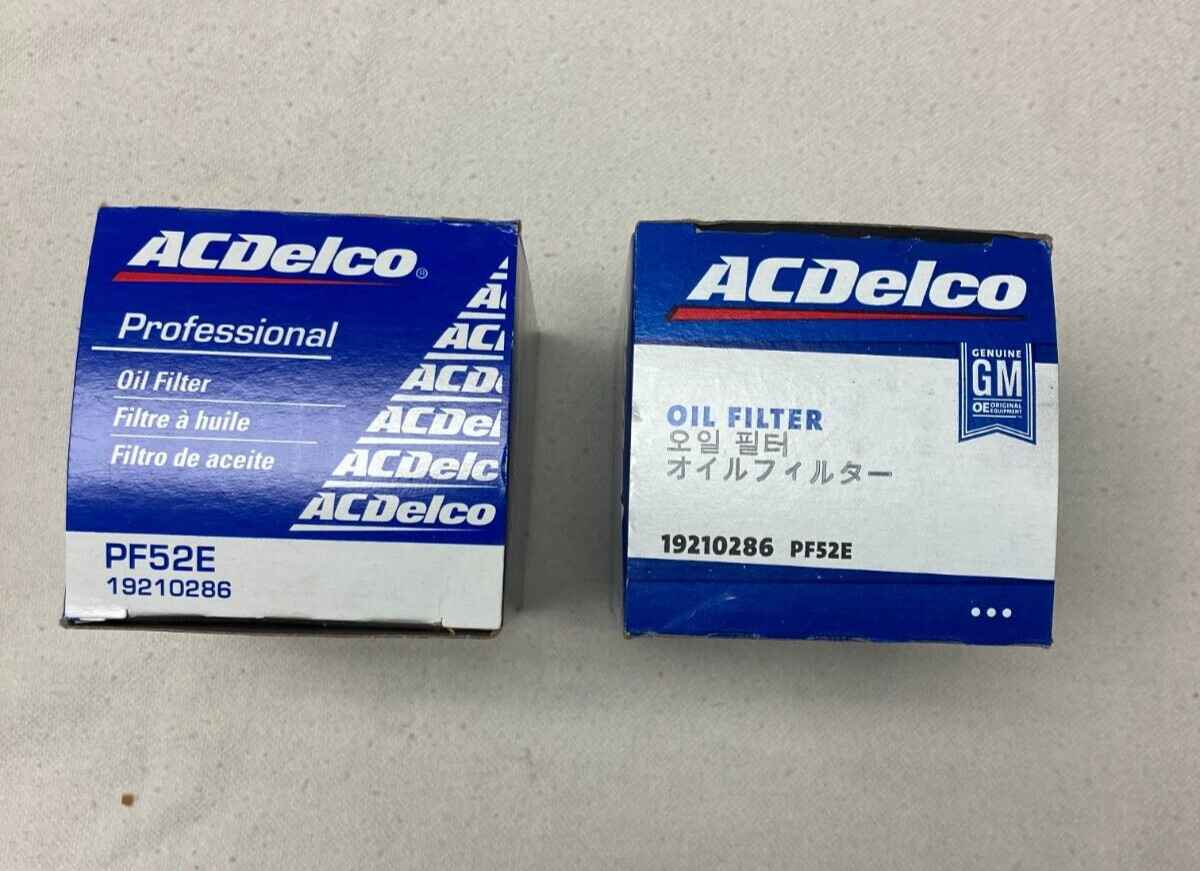 AC-Delco PF52E - cross reference oil filters | oilfilter-crossreference.com