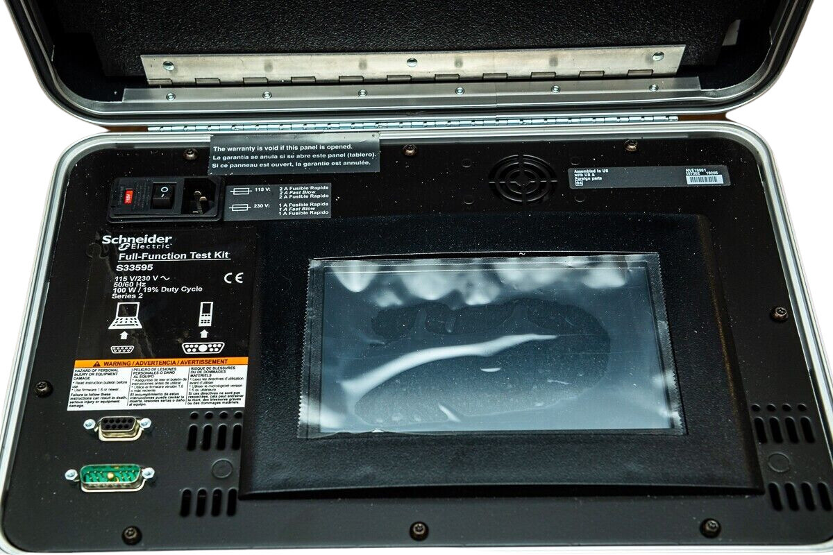 Schneider Electric Square D S33595 Full Function Test Kit Complete Unit ...