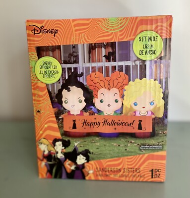 Disney Hocus Pocus Inflatable Yard Decor ALL 3 Sanderson SISTERS ...