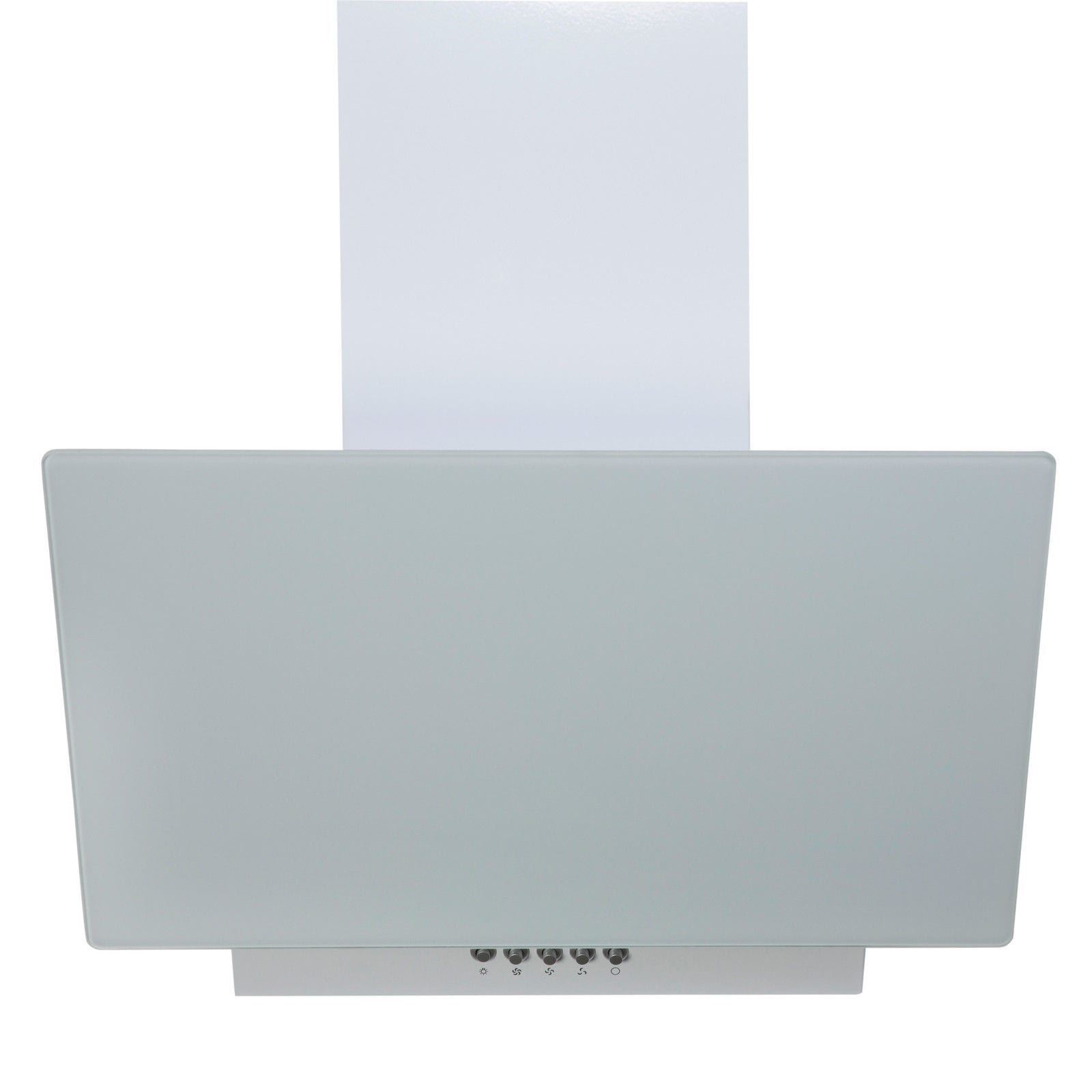 SIA EAG61WH 60cm White Angled Chimney Cooker Hood Kitchen Extractor Fan ...