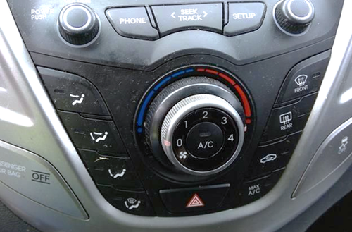 2013-2017 Hyundai Veloster AC Heater Temp Control Manual DullFinish OEM ...