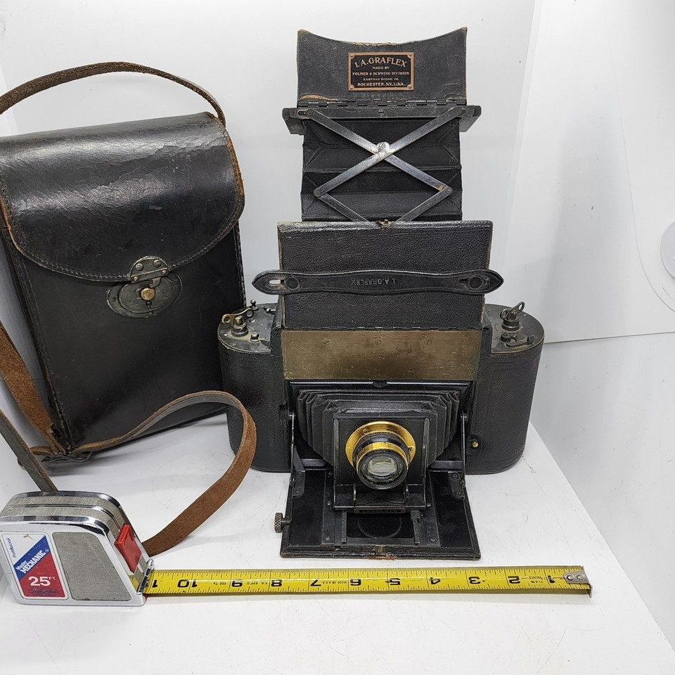Antique 1 A GRAFLEX Camera Folmer Schwing Kodak Zeiss F63 No2 ...
