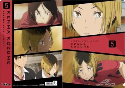 Haikyu Kozume Kenma Clear File A4 Scene Photo PP Material | eBay