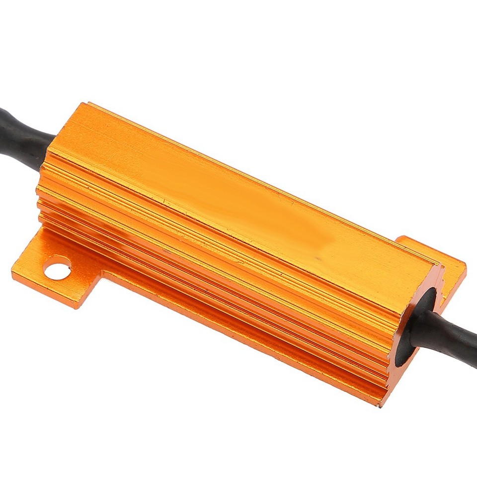 .2Pcs Car LED Decoders For H7 Headlight Anti Hyper Flash No Error Load ...