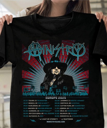 New Ministry Tour 2025 Gift For Fan All Size S to 5XL T-shirt K650 | eBay