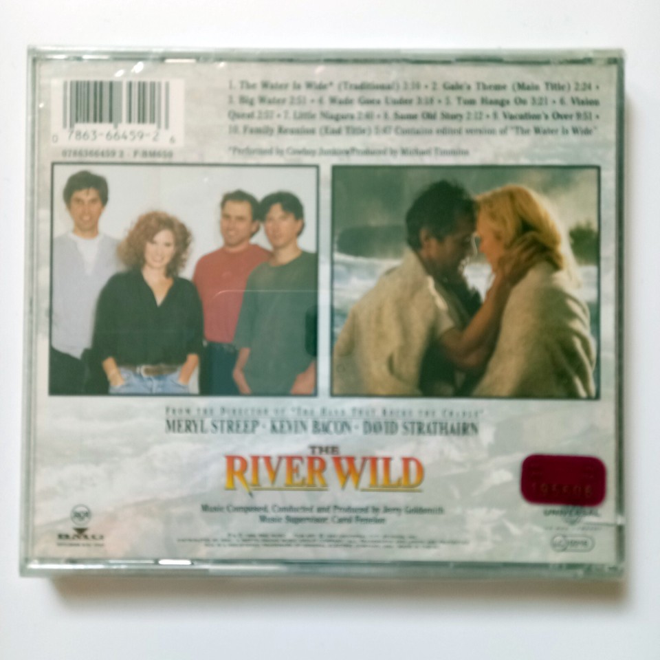 JERRY GOLDSMITH – THE RIVER WILD OST (1994) SEALED CD SOUNDTRACK ALBUM ...
