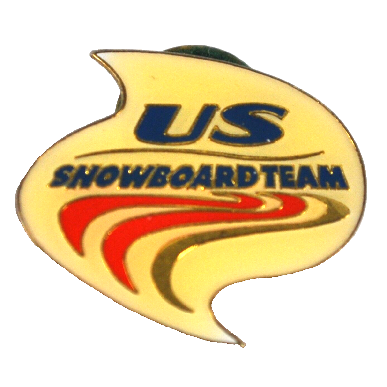 Vintage 90s US SNOWBOARD TEAM Souvenir Snowboarding Lapel Hat Pin | eBay