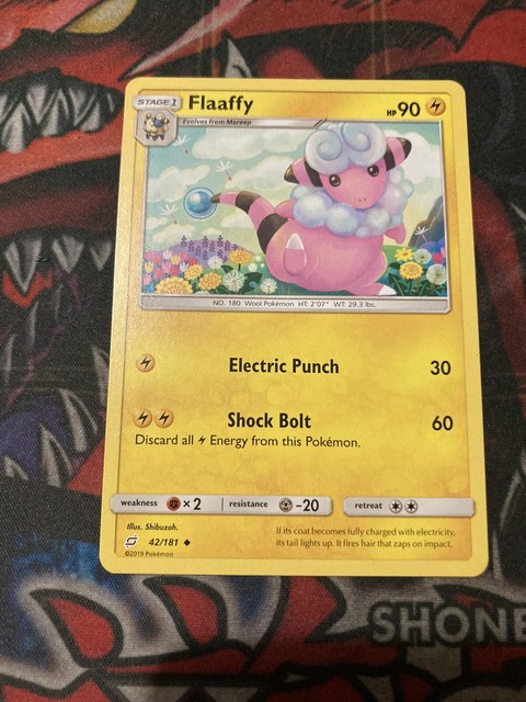 Pokémon TCG Flaaffy Sun & Moon - Team Up 42/181 Regular Uncommon for ...