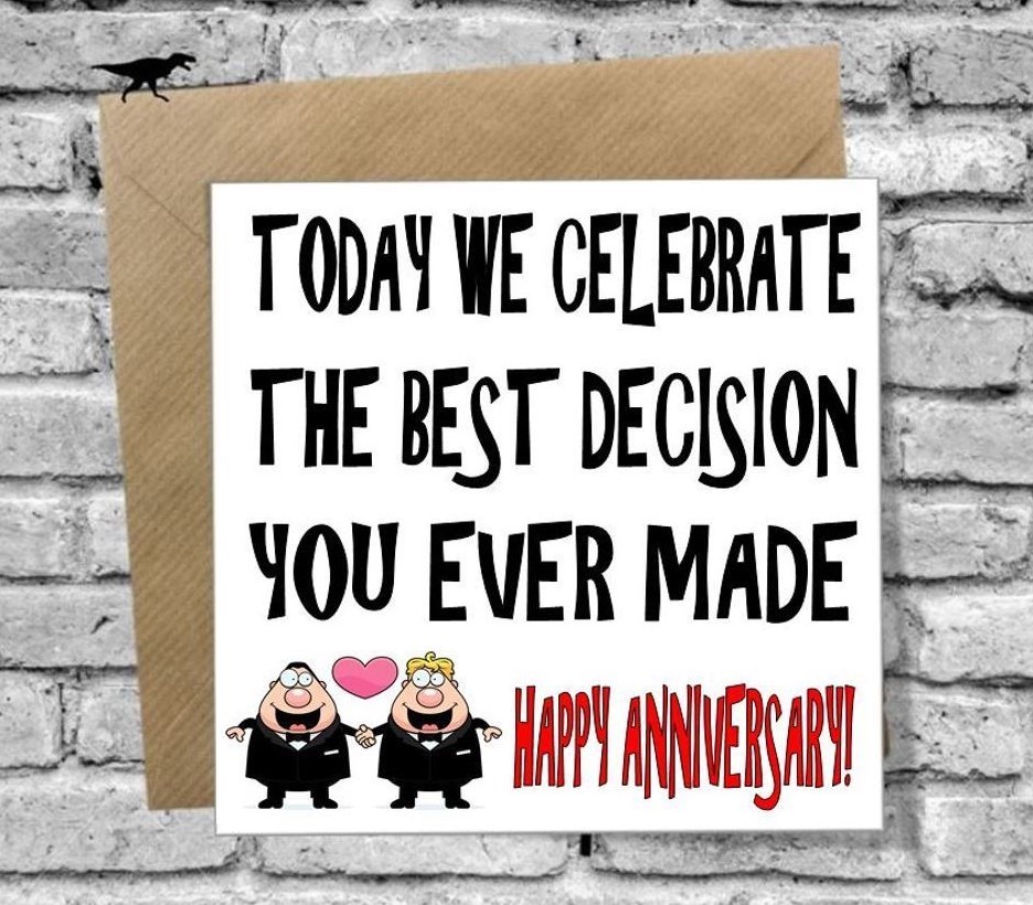 Witty Happy Anniversary Quotes Anniversary Card, Funny Anniversary